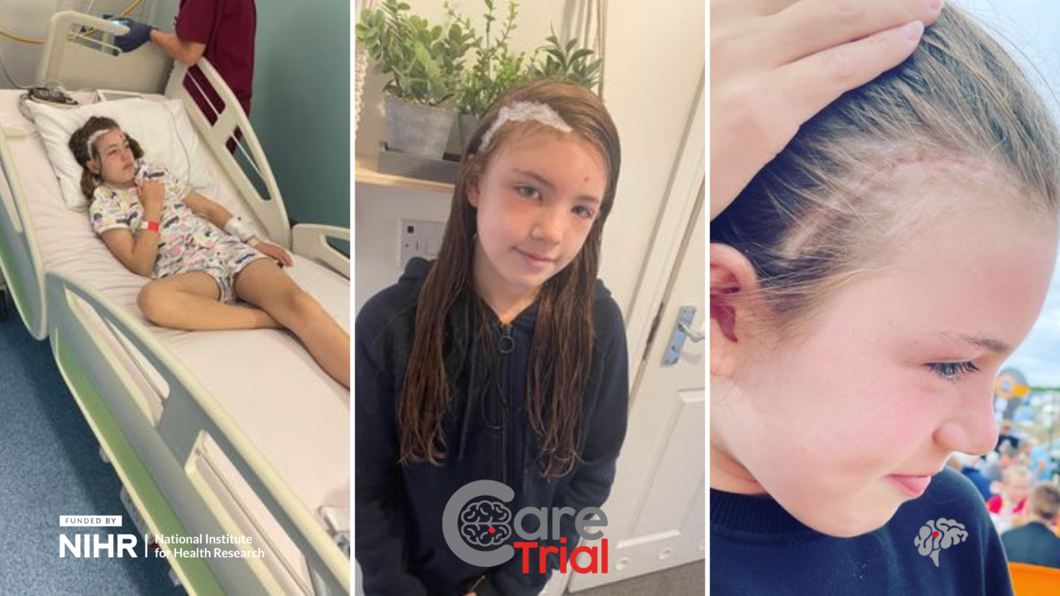 The CARE trial’s first active treatment participant, 10 year old Elise ...